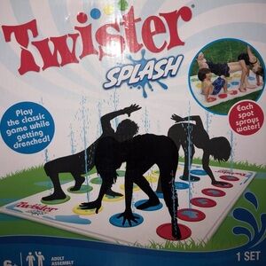 Swim | Hasbro Twister Splash Water Game For Kids Backyard Sprinkler ...
